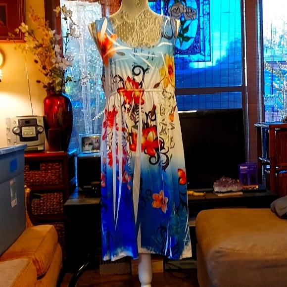 Daniel Benjamin | Dresses | Daniel Benjamin Butterfly Sundress Large ...